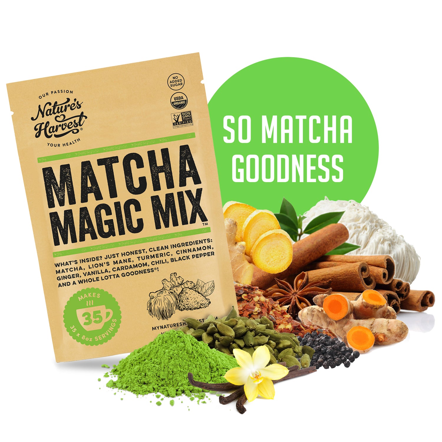 MATCHA MAGIC MIX – Natures Harvest
